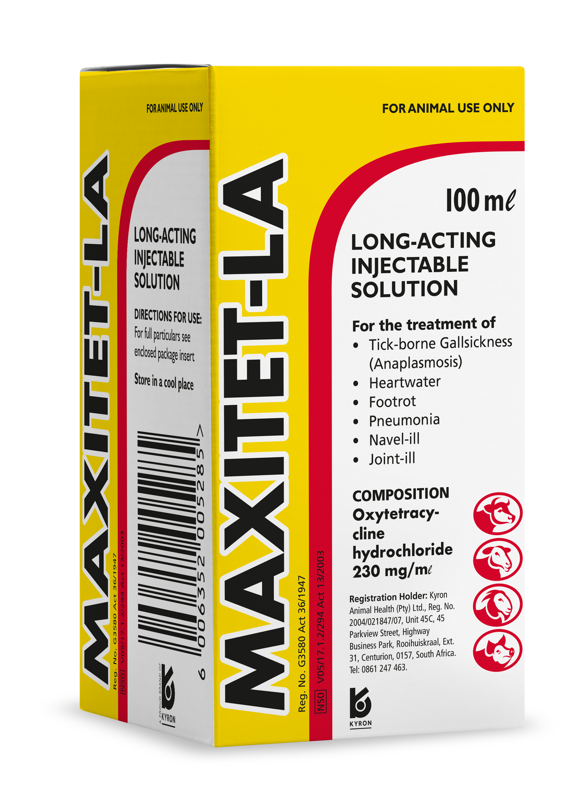 MAXITET-LA-230mg-100ML – Biovet