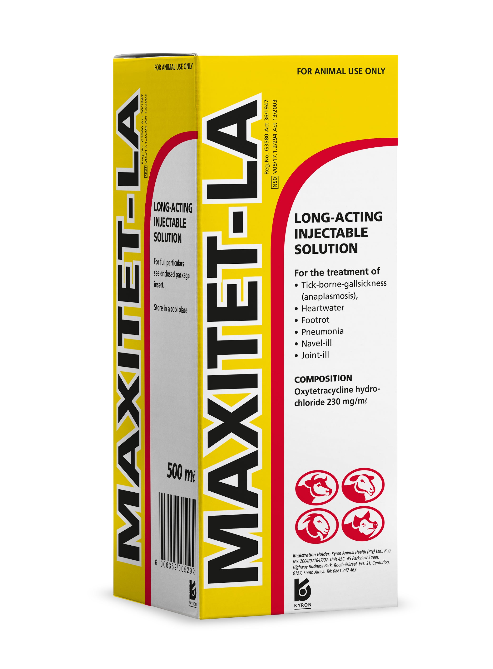 MAXITET-LA-230mg-500ML – Biovet